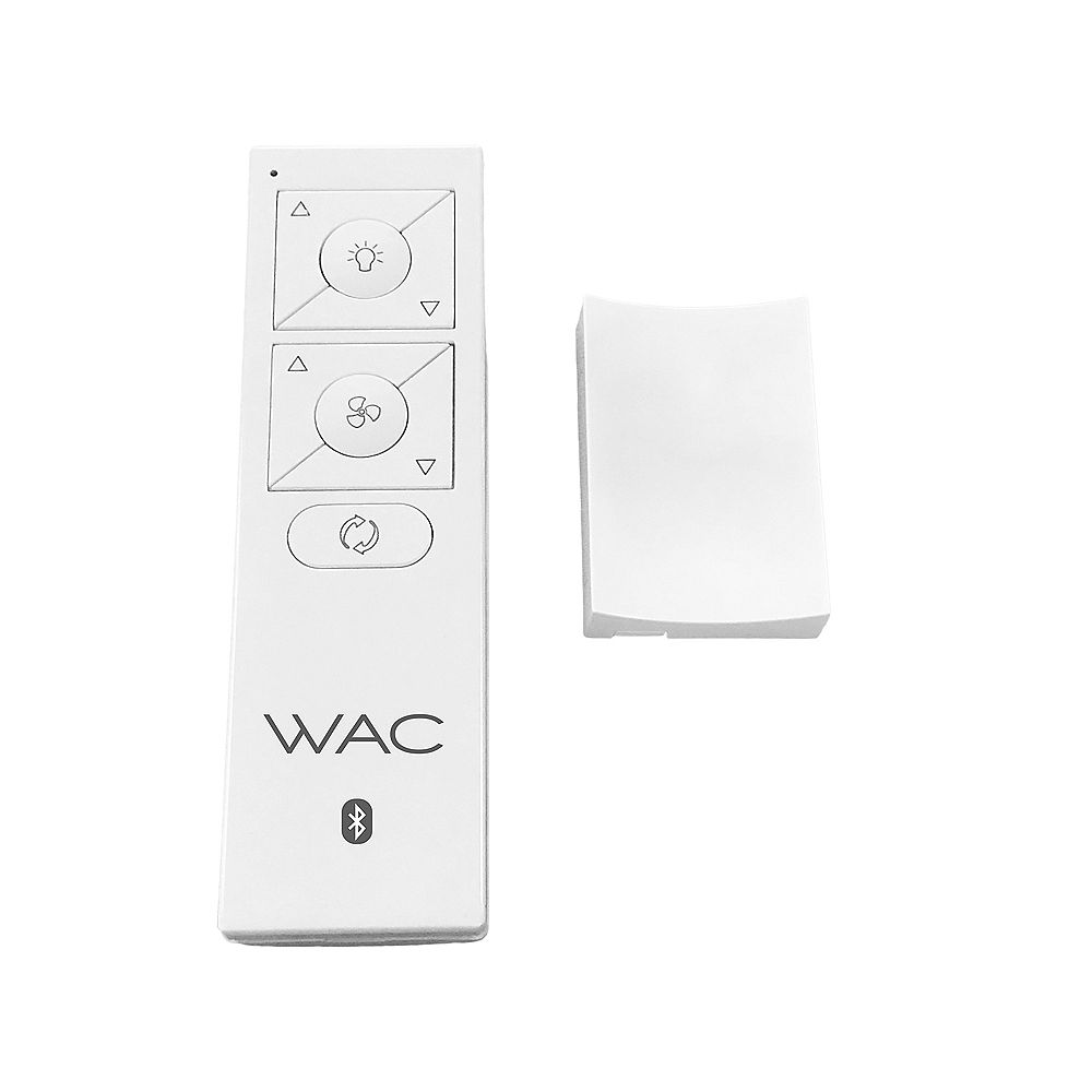 WAC Lighting 6-Speed Ceiling Fan Wireless Bluetooth Remote Control Wall ...