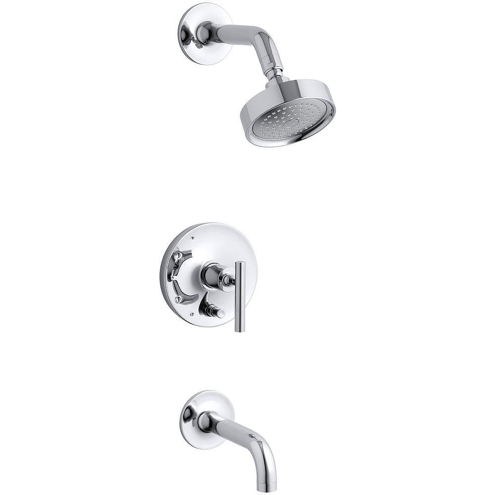 Kohler Purist Rite Temp Bath And Shower Trim Set With Push Button