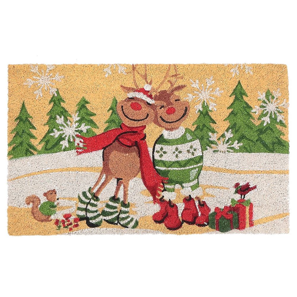 IH Casa Decor Ih casadecor 18-inch X 30-inch Coir Door Mat (Double ...