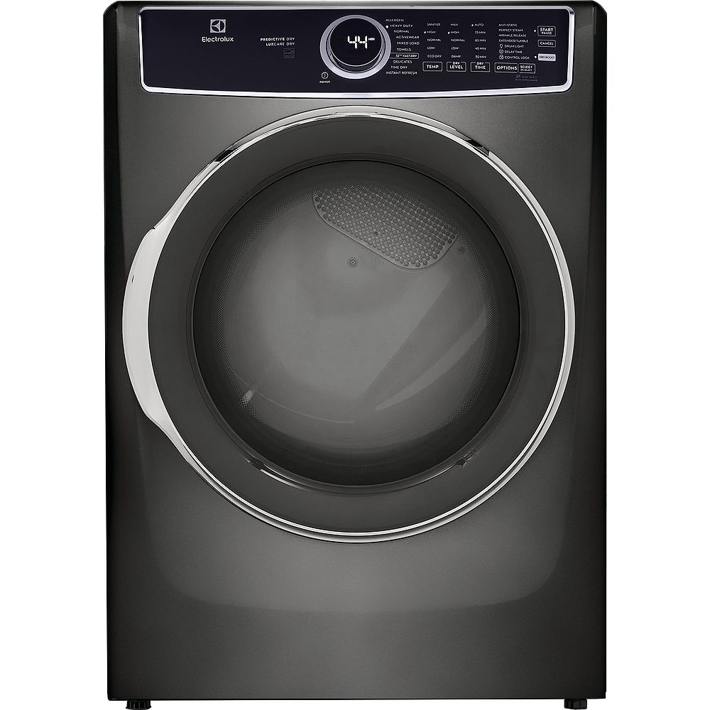 Electrolux 8.0 Cu. Ft. Front Load Electric Dryer with Instant Refresh ...