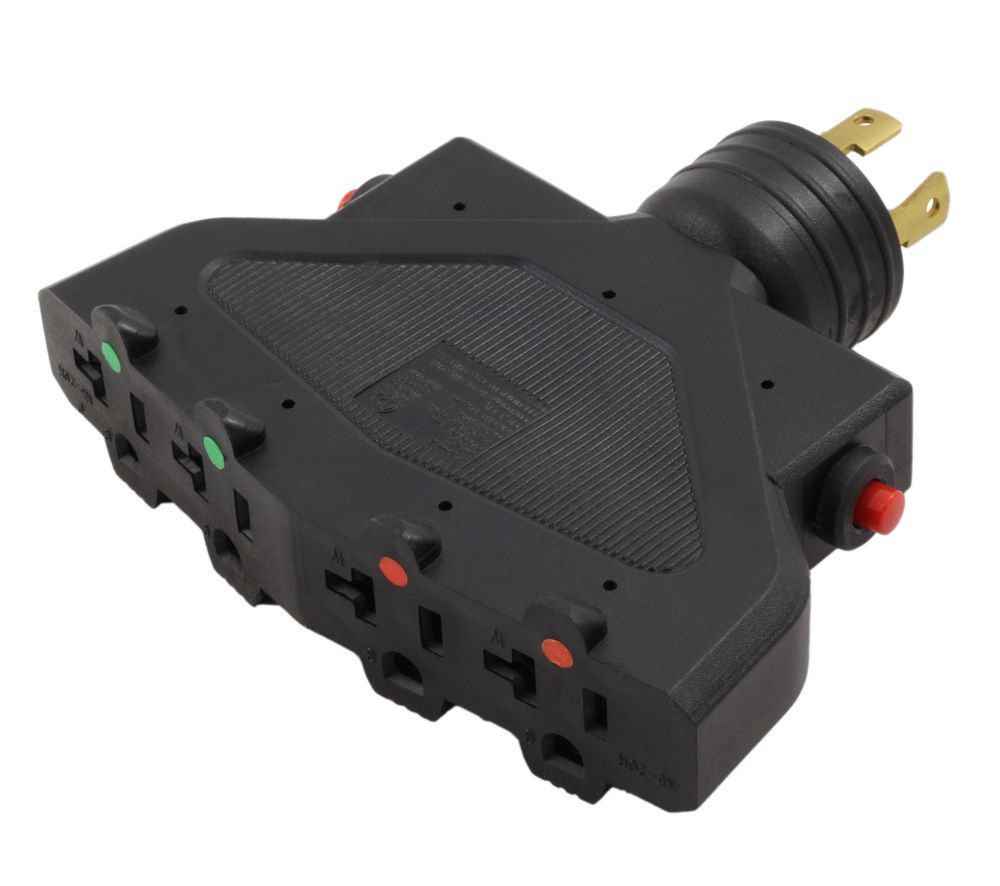 AC WORKS® Adaptateur PDU L14-30P Prise 30A - (4) connecteurs à lame en ...