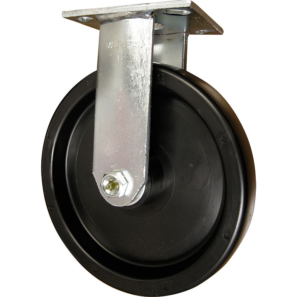 Shepherd Hardware 3126 8 inch Polypropylene Caster Rigid, 2 per box ...