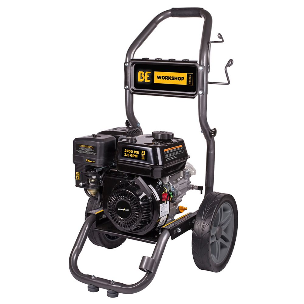 BE Power Equipment 2,700 PSI - 2.5 GPM Laveuse à Pression | Home Depot ...