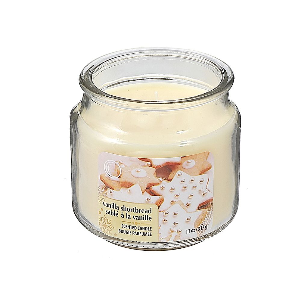 IH Casa Decor 11 Oz Scented Jar With Pvc Lid (Vanilla Shortbread) - Set ...