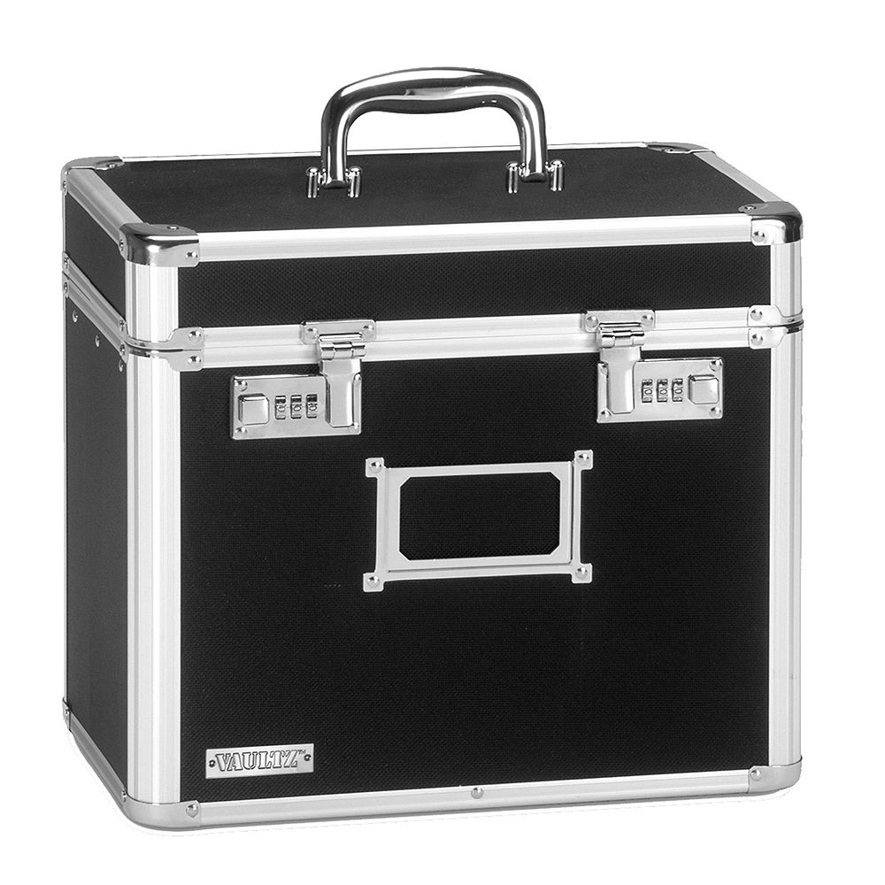 Vaultz Locking Letter File Chest, Black | The Home Depot Canada