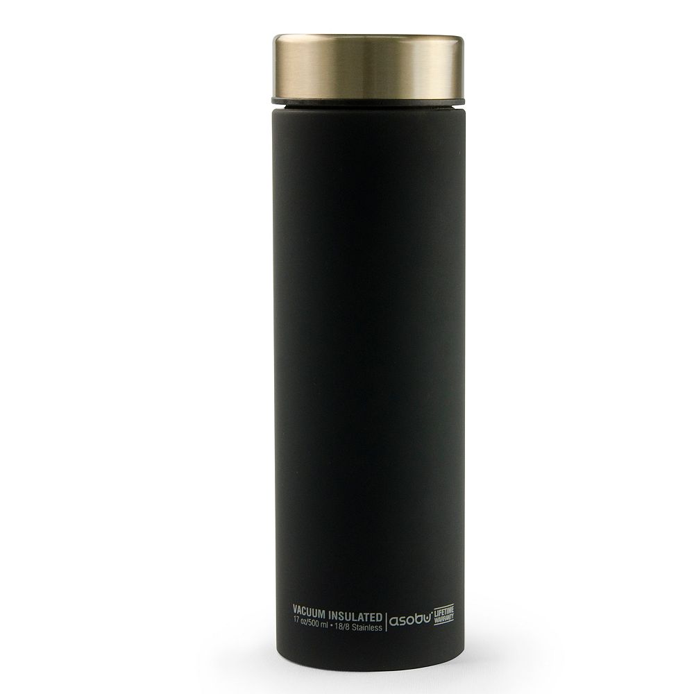 Asobu Le Baton Stainless Steel Double Walled Insulated Travel Bottle