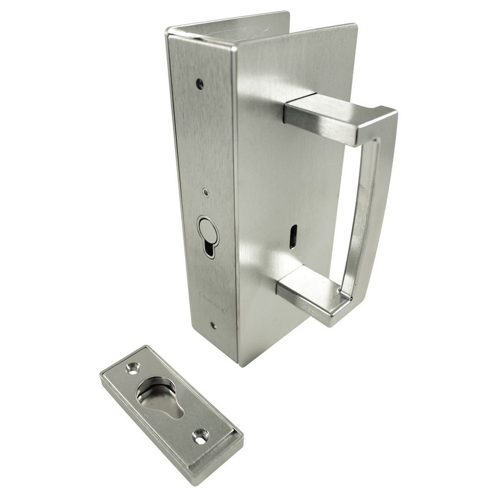 Onward CL400 Cavity Sliders Magnetic Pocket Door Handle, Privacy, Satin ...