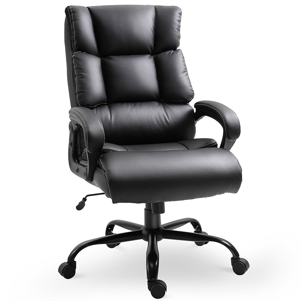 Vinsetto Vinsetto Ergonomic Office Chair Adjustable Height PU Leather ...