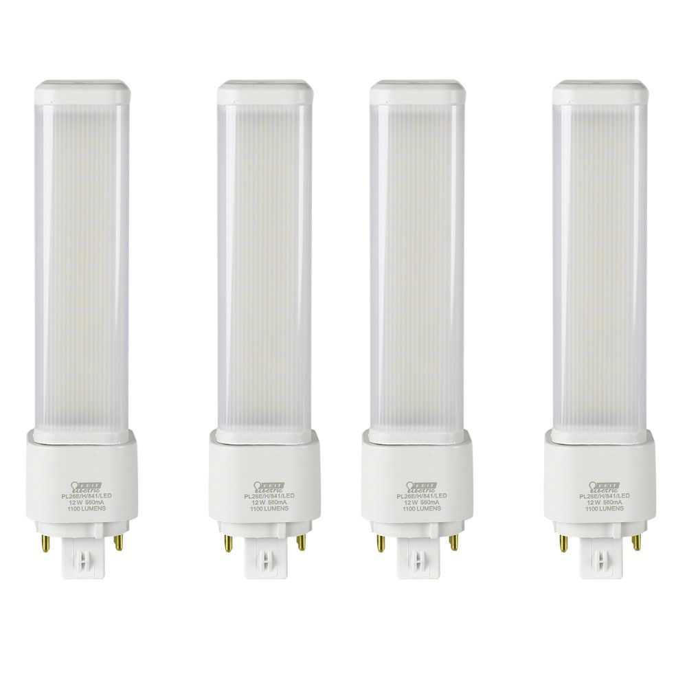 Feit Electric 26-Watt Equivalent PL Horizontal GX24Q-3 Base LED Light ...