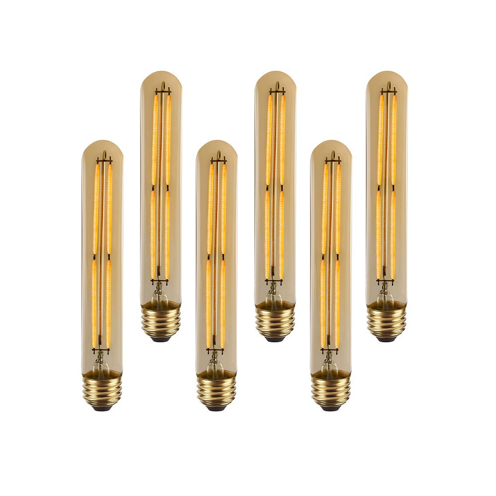 Luminus 40 Watt Equivalent Vintage T10 Dimmable Bulb 2200K Amber (6 ... Luminus 40 Watt Equivalent Vintage T10 Dimmable Bulb 2200K Amber (6 ...